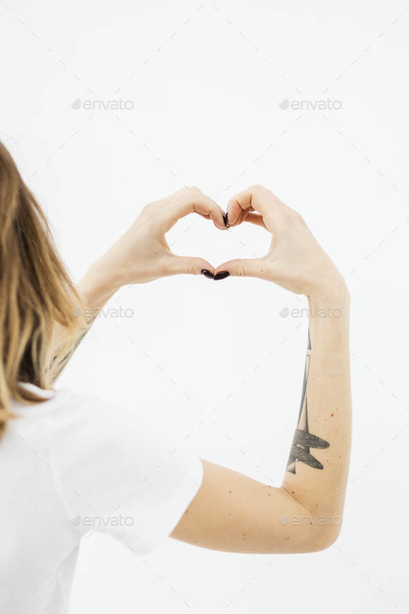 Heart hand gesture Stock Photo by Rawpixel | PhotoDune