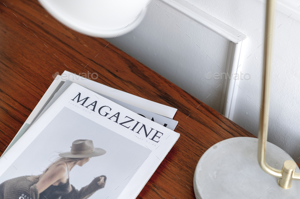 Stacked fashion magazines Stock Photo by Rawpixel | PhotoDune