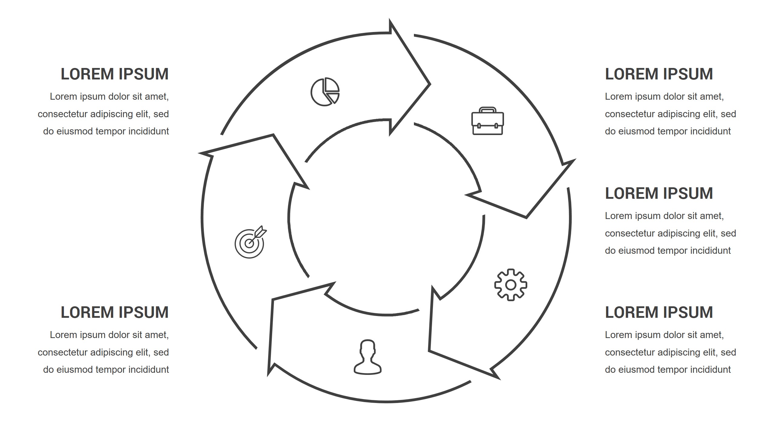 Linear Infographics Google Slides Template Diagrams, Presentation Templates