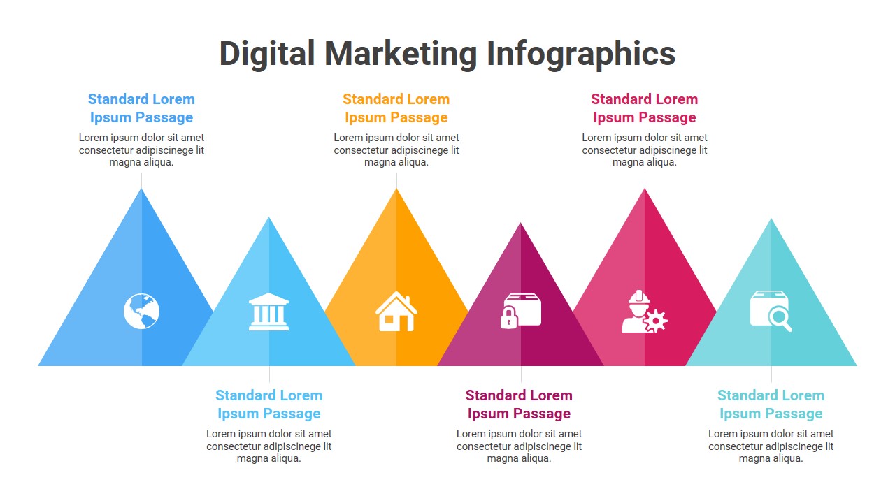 Digital Marketing Infographics Solutions Keynote Diagrams Template ...