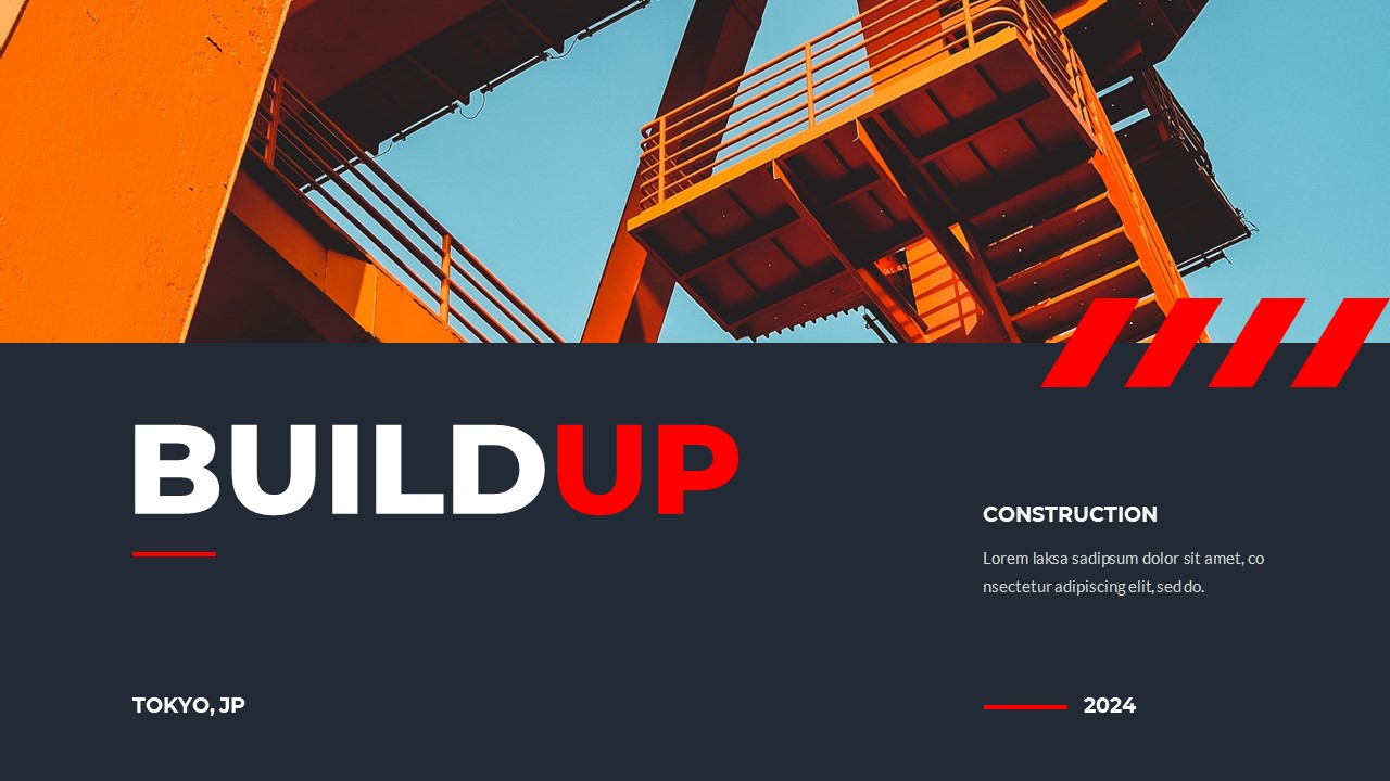 BUILD UP - Construction Building Business Presentation Google Slides ...