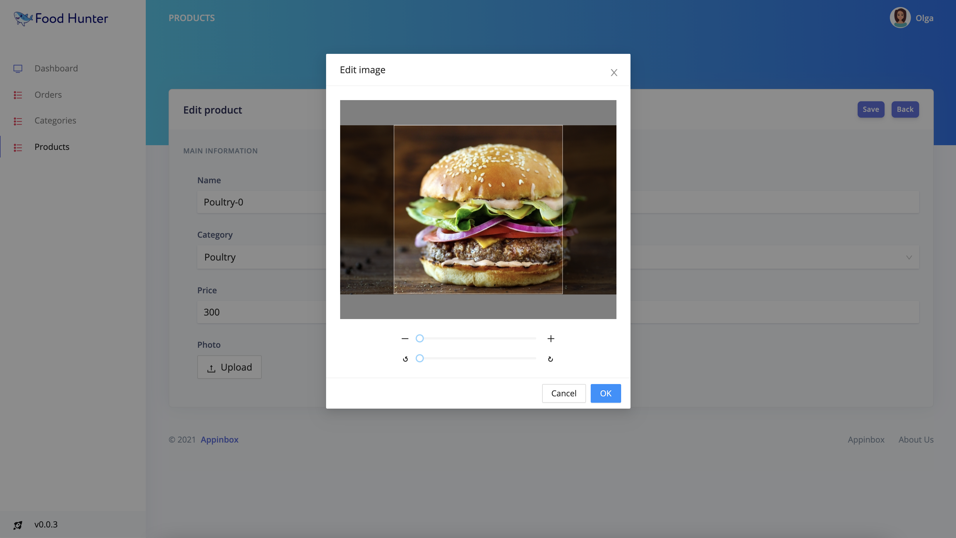 Food delivery admin panel with React & Firebase - Food Hunter by appinbox