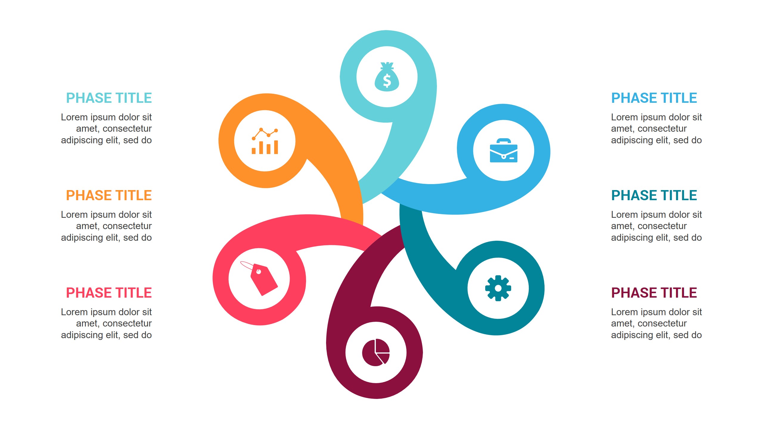 Cycle Infographics Keynote Template diagrams by CiloArt | GraphicRiver