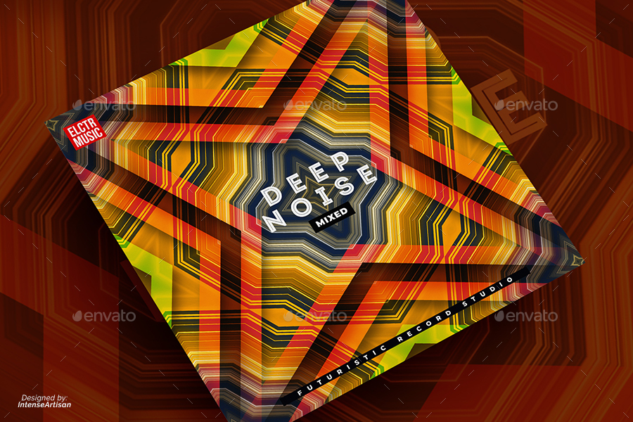 2in1 Music Album Cover - Bundle 27, Web Elements | GraphicRiver