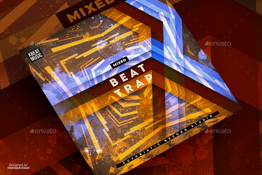 2in1 Music Album Cover - Bundle 27, Web Elements | GraphicRiver