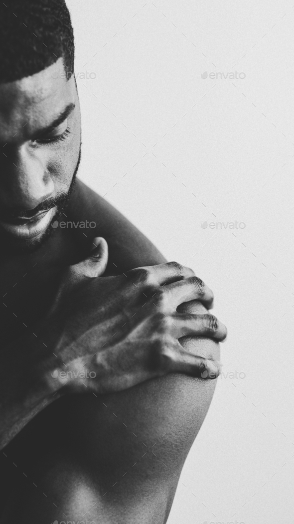 Man holding his shoulder Stock Photo by Rawpixel | PhotoDune