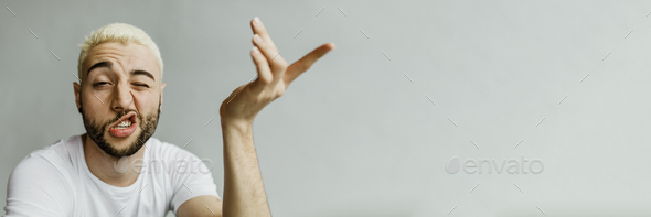 Edgy male model posing Stock Photo by Rawpixel | PhotoDune