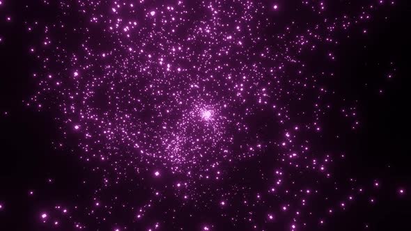 Emergence and spread of Violet particles from center. Explosion of ... Emergence and spread of Violet particles from center. Explosion of ...