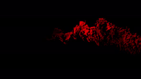 4K Red Smoke Animation, Motion Graphics | VideoHive