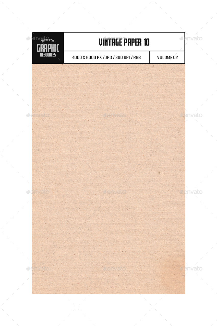 Vintage Paper Textures - Vol. 02, Textures | GraphicRiver