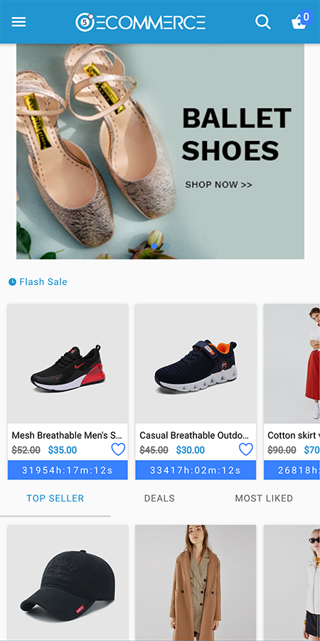 Ionic5 Ecommerce - Universal iOS & Android Ecommerce / Store Full Mobile App with Laravel CMS by ...