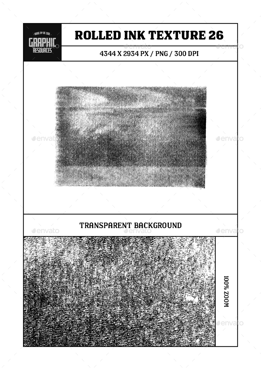 Rolled Ink Textures, Textures | GraphicRiver