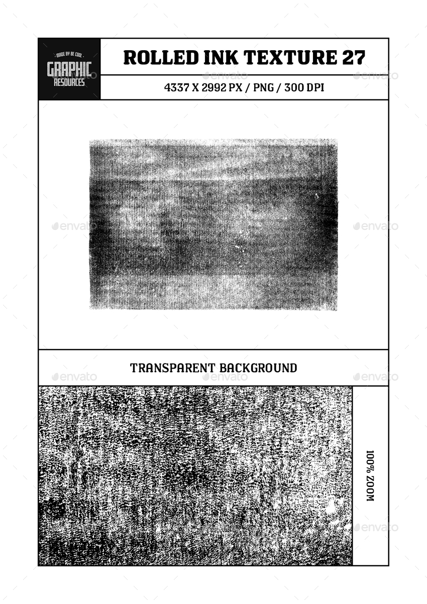 Rolled Ink Textures, Textures | GraphicRiver