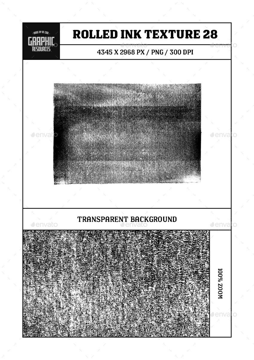 Rolled Ink Textures, Textures | GraphicRiver