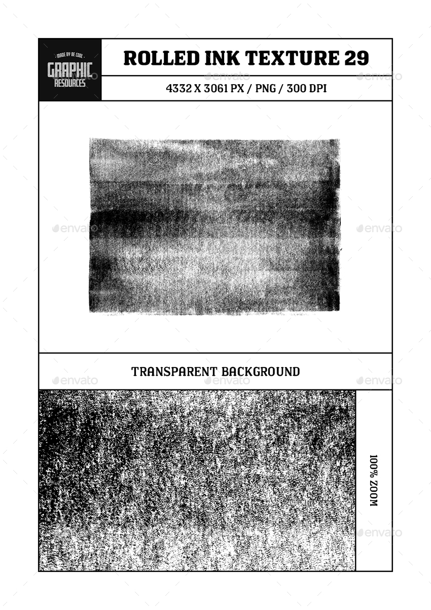 Rolled Ink Textures, Textures | GraphicRiver