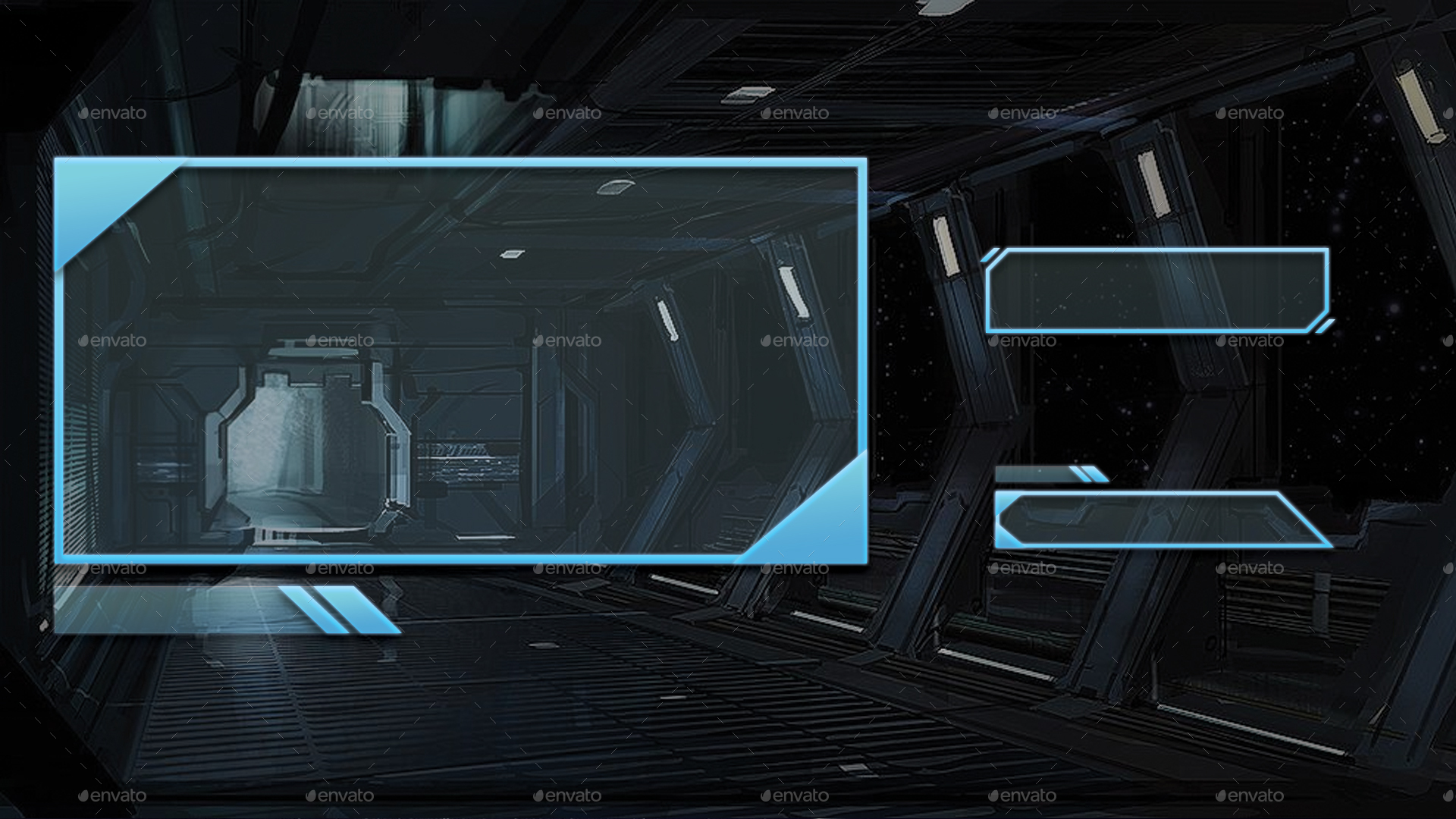 Sci-Fi UI Elements, Game Assets | GraphicRiver