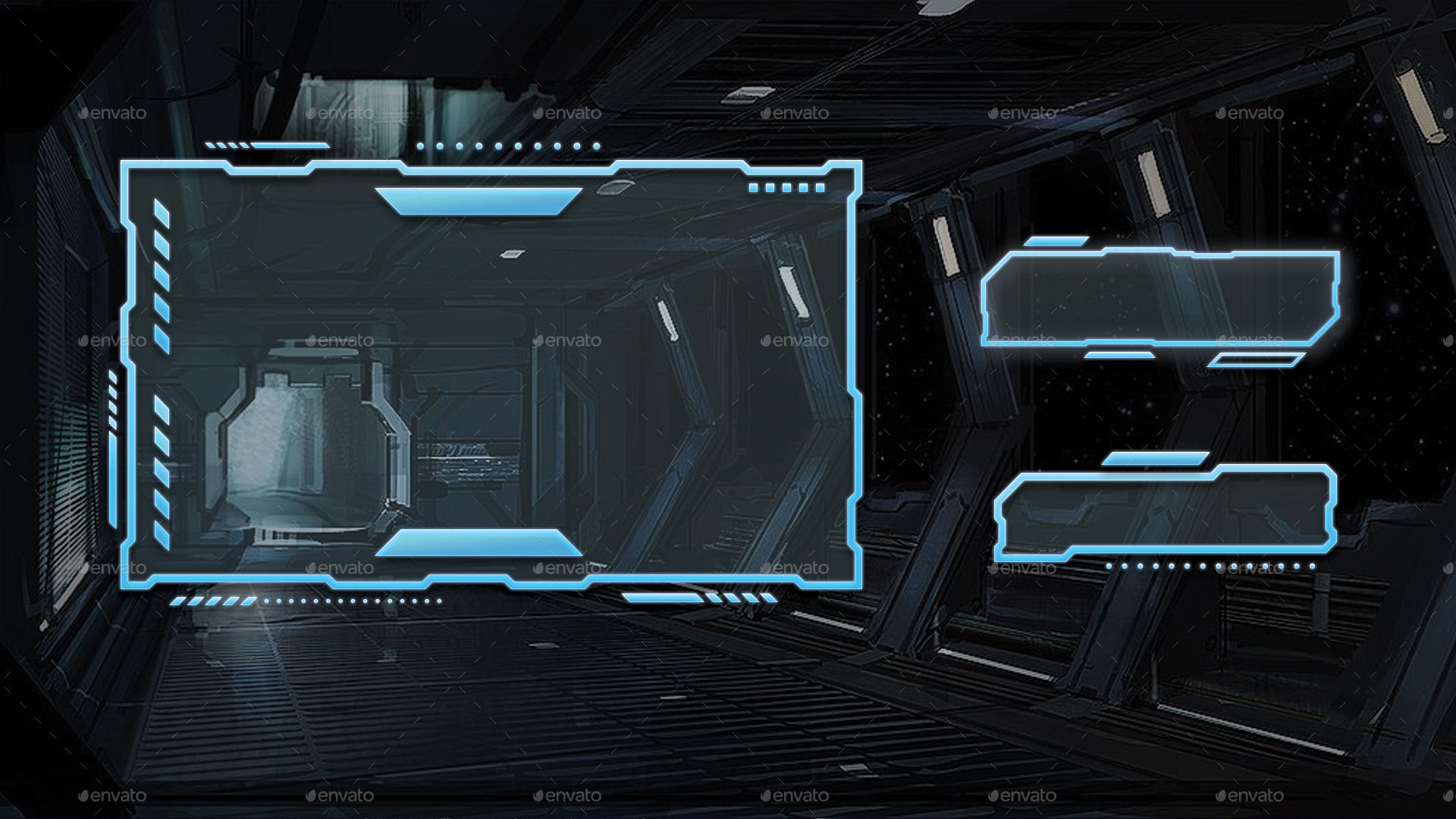 Sci-Fi UI Elements, Game Assets | GraphicRiver