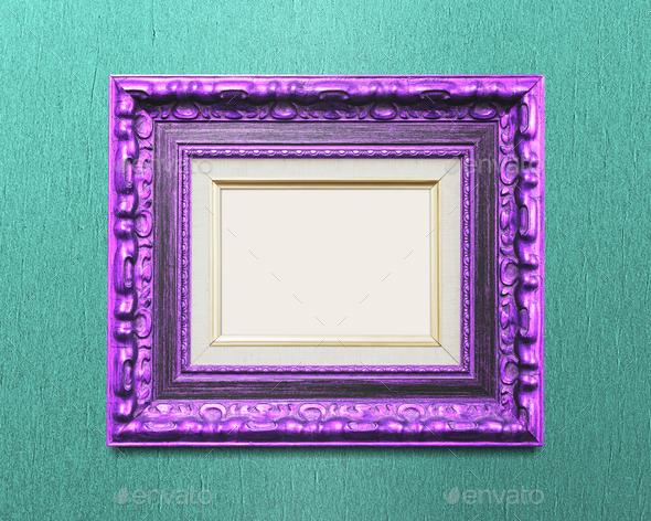 Purple blank frame mockup Stock Photo by Rawpixel | PhotoDune