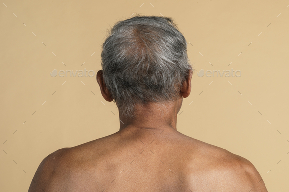 Back view of a mixed Indian senior man Stock Photo by Rawpixel | PhotoDune