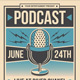 Talk Show Podcast Flyer, Print Templates | GraphicRiver