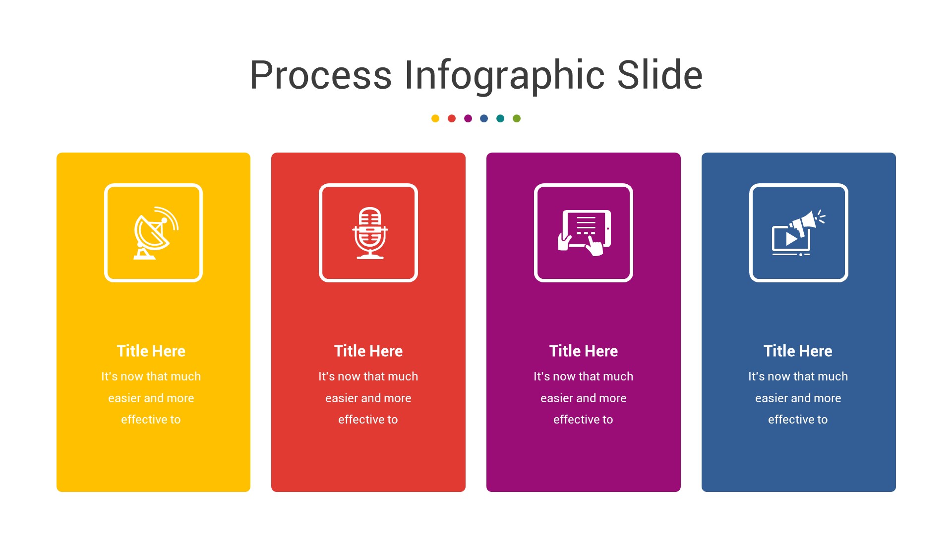 Process Infographic PowerPoint Template, Presentation Templates ...