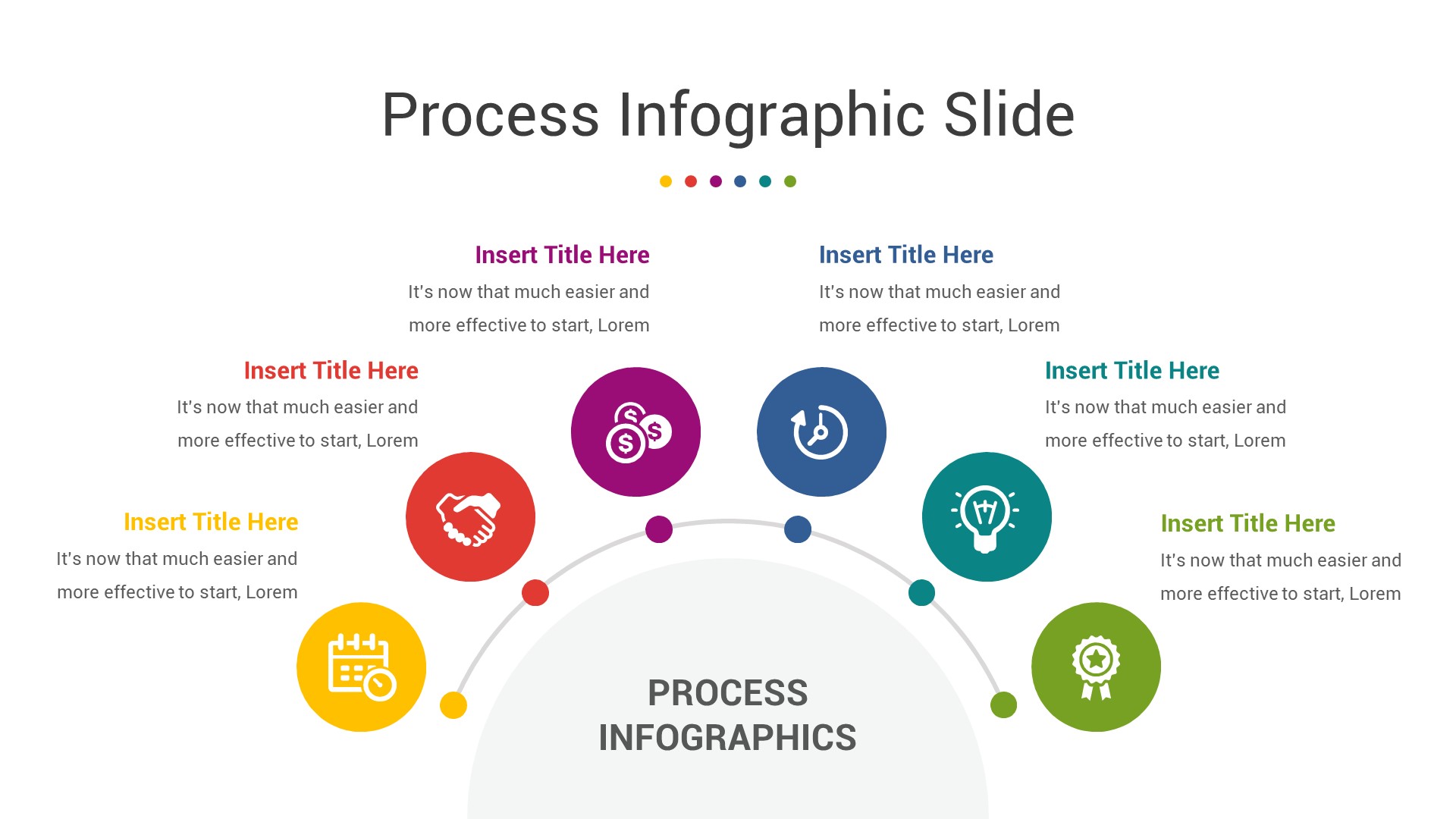 Process Infographic PowerPoint Template, Presentation Templates ...
