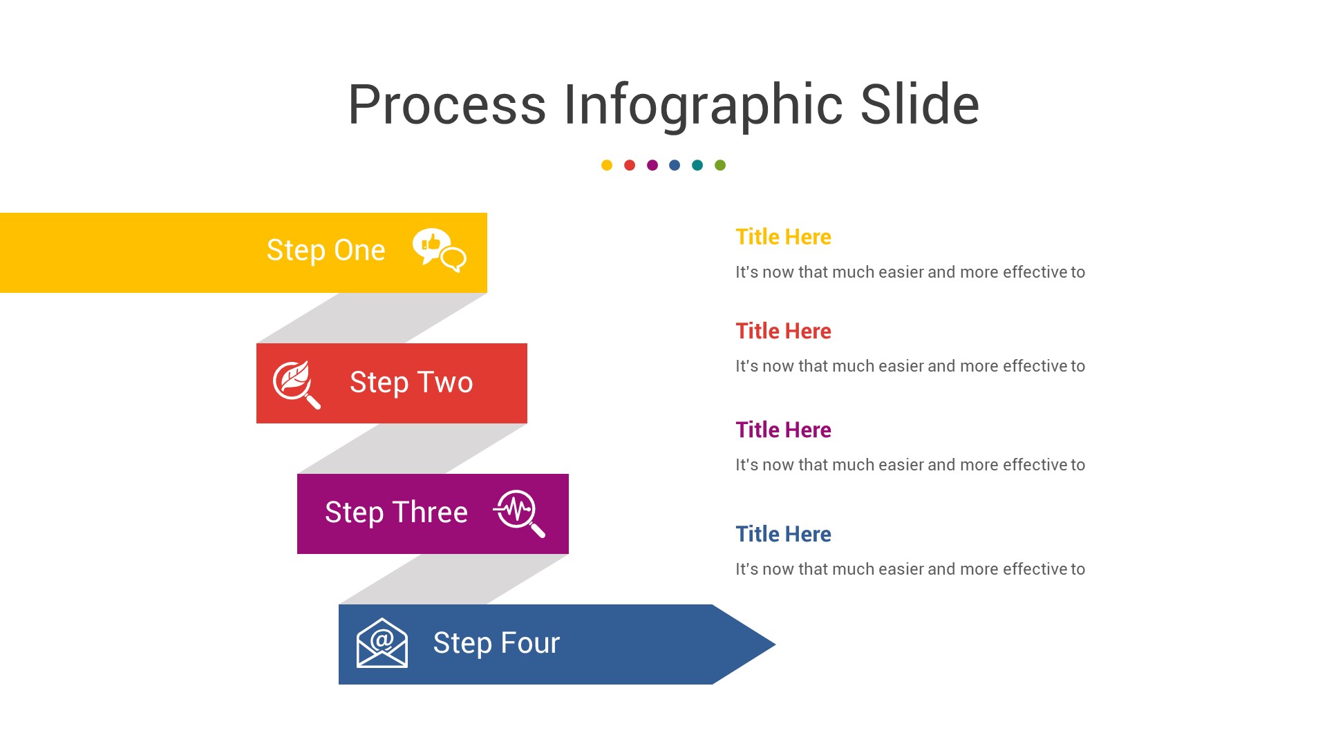 Process Infographic PowerPoint Template, Presentation Templates ...