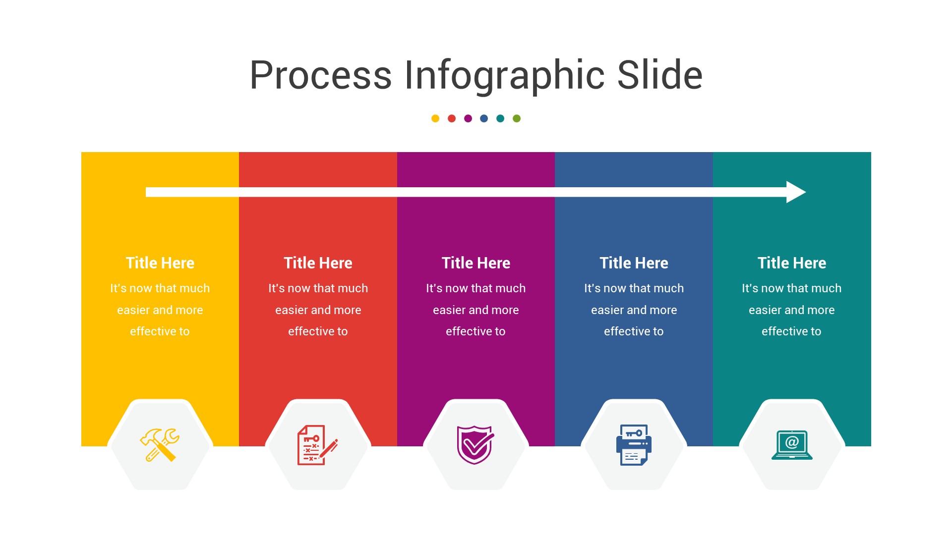 Process Infographic PowerPoint Template, Presentation Templates ...