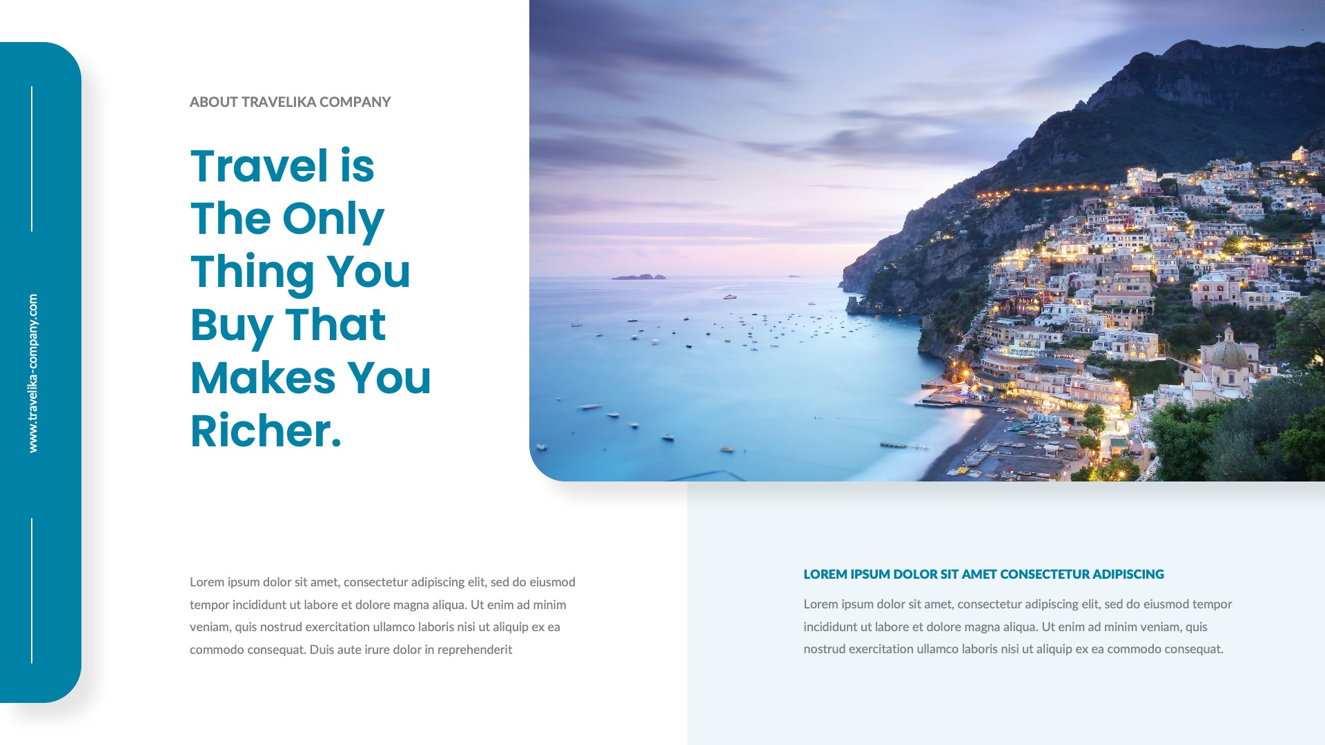 Travelika - Tour and Travel Business PowerPoint Template, Presentation ...
