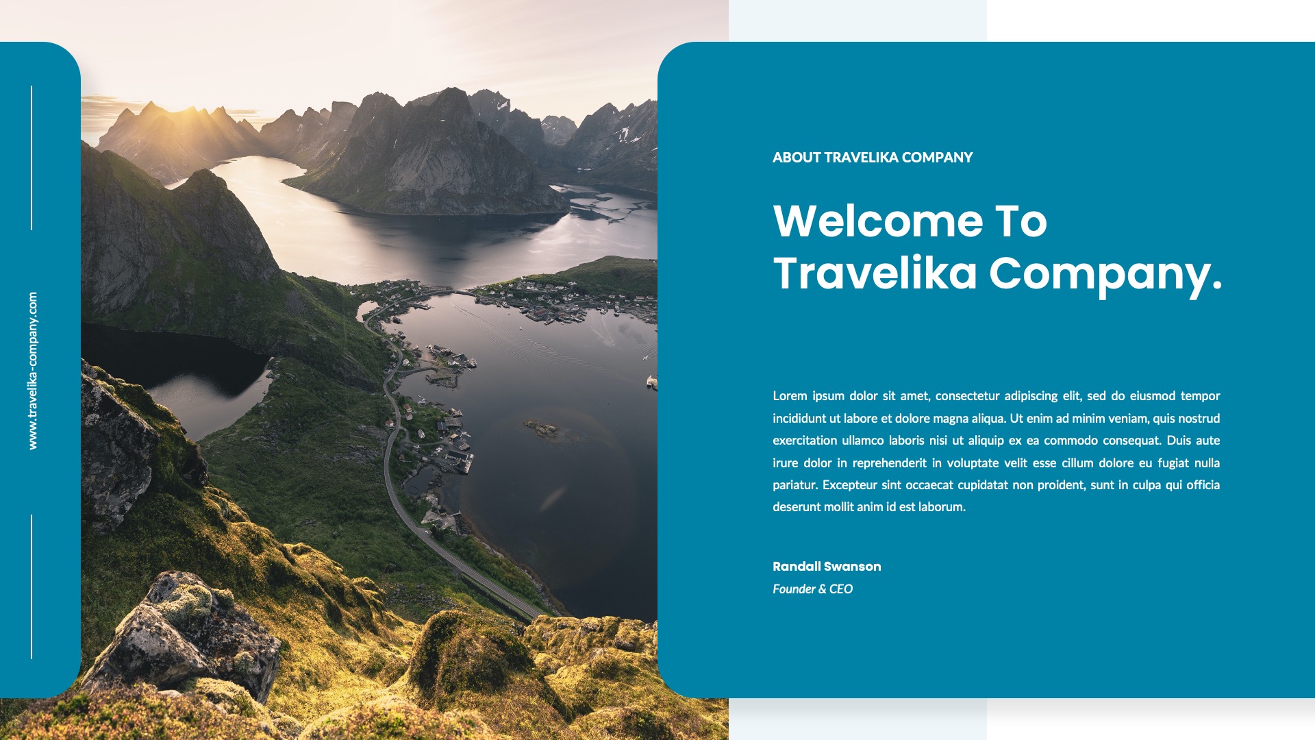 Travelika - Tour and Travel Business PowerPoint Template, Presentation ...