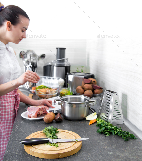 cooking in the kitchen with body parts Stock Photo by puhimec | PhotoDune