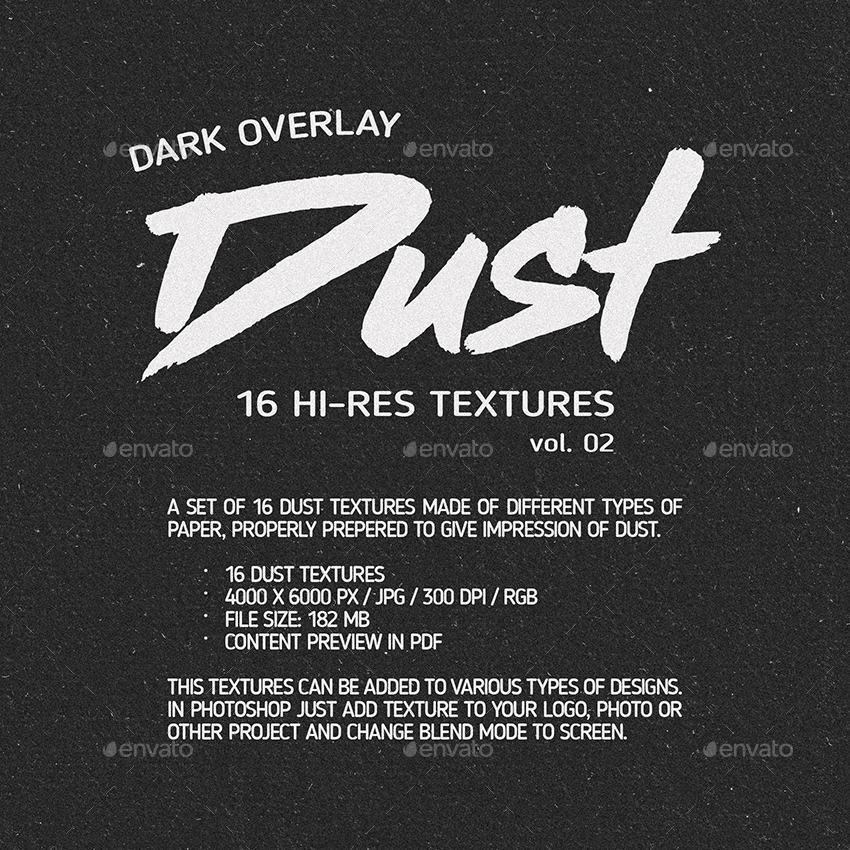 Dust Textures - Vol. 02, Textures | GraphicRiver