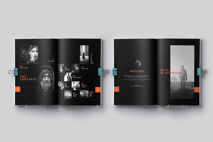 PSD - Photography Portfolio, Print Templates | GraphicRiver