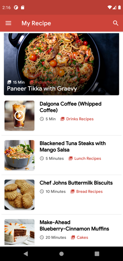 My Recipe App with Admin Panel , Facebook and Admob Ads by G-Devs ...