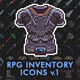 RPG Inventory Icons v.1, Game Assets | GraphicRiver