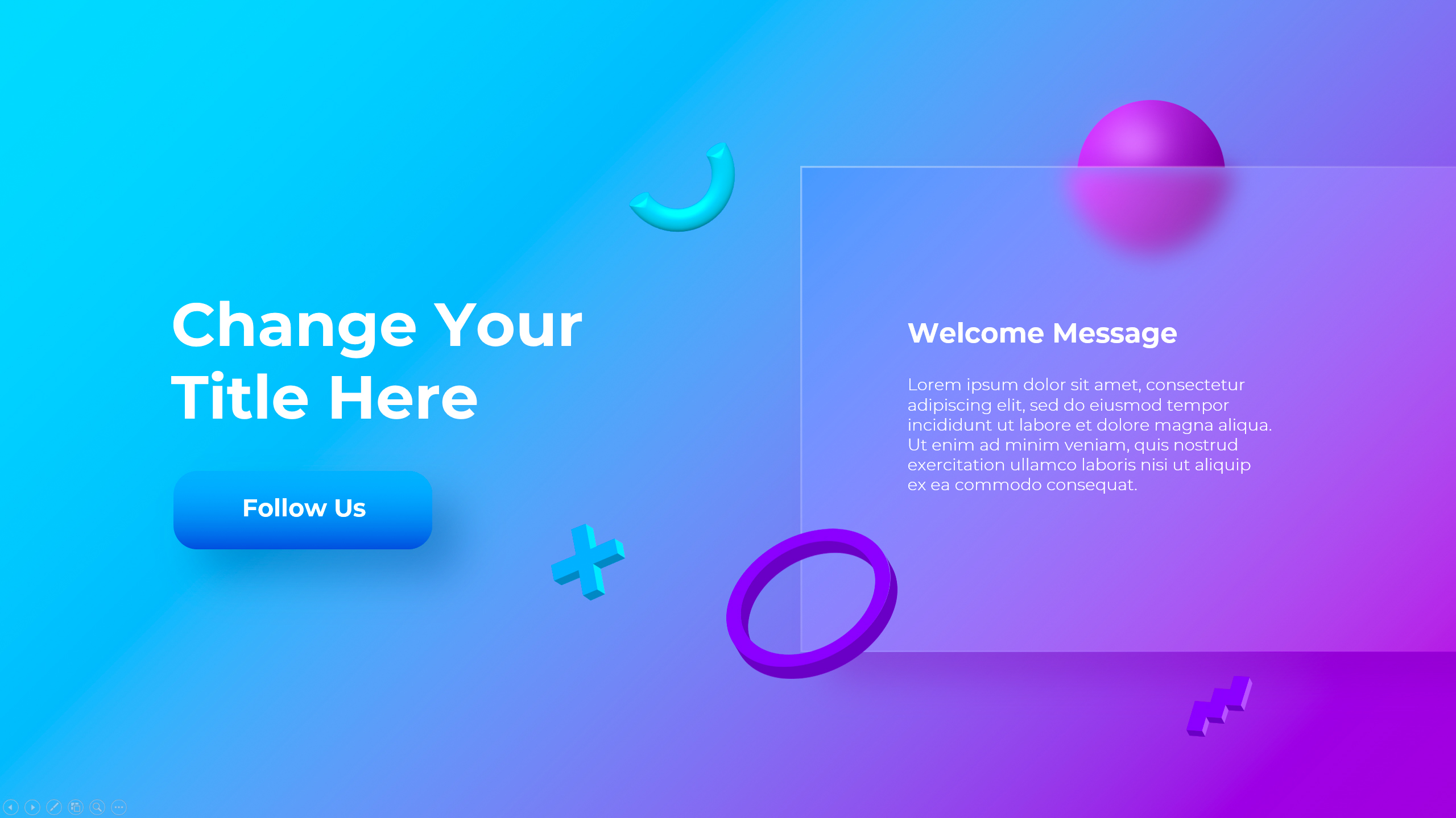 Glassmorphism Powerpoint Presentation, Presentation Templates ...