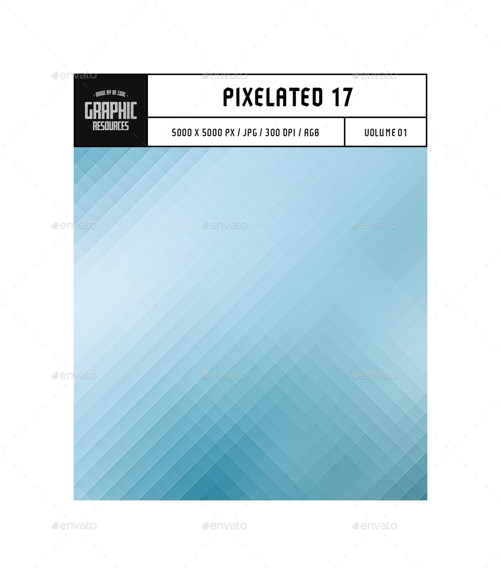 Pixelated Backgrounds - Vol. 01, Graphics | GraphicRiver