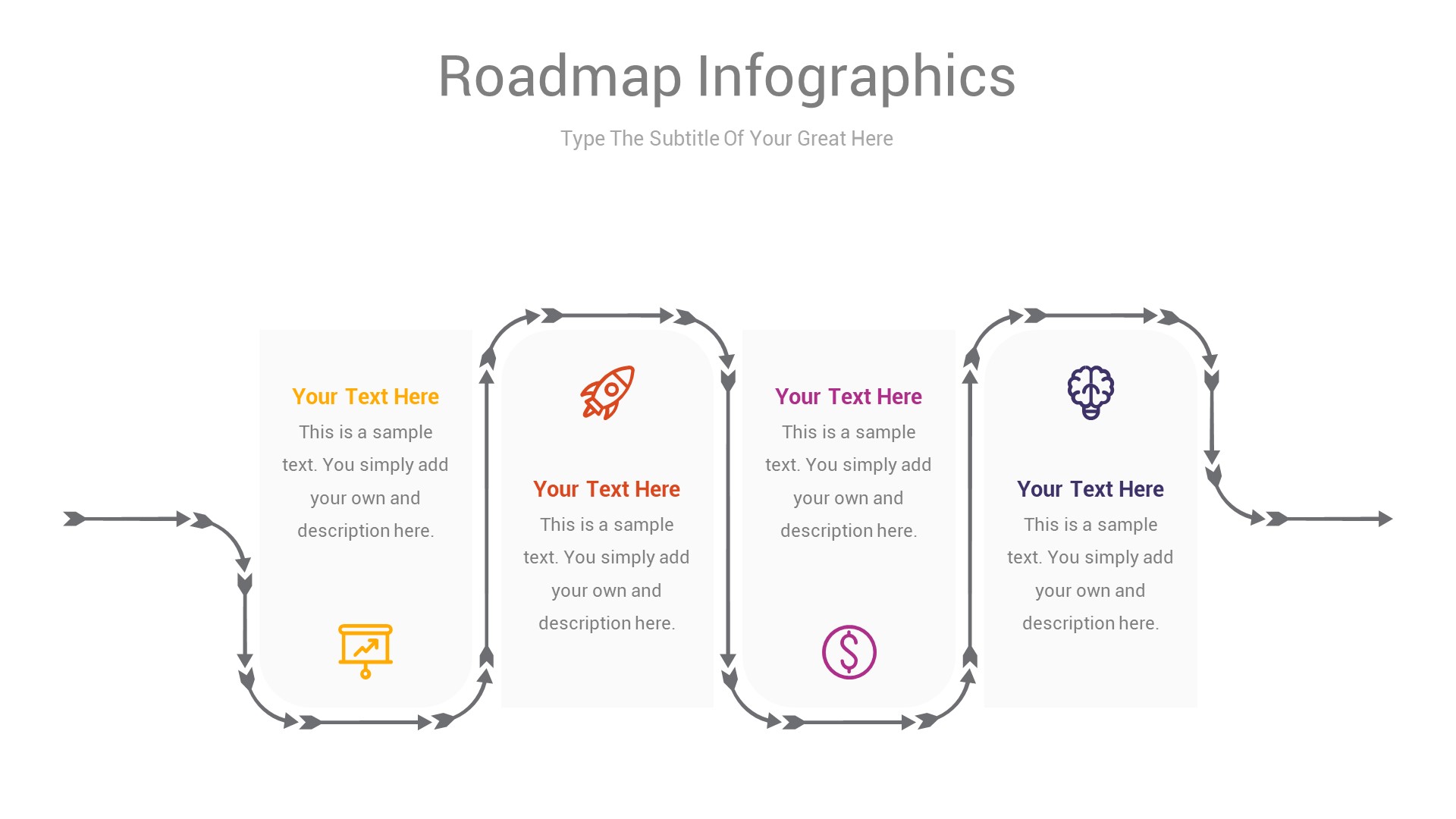 RoadMap Diagrams PowerPoint & Illustrator Template, Presentation Templates