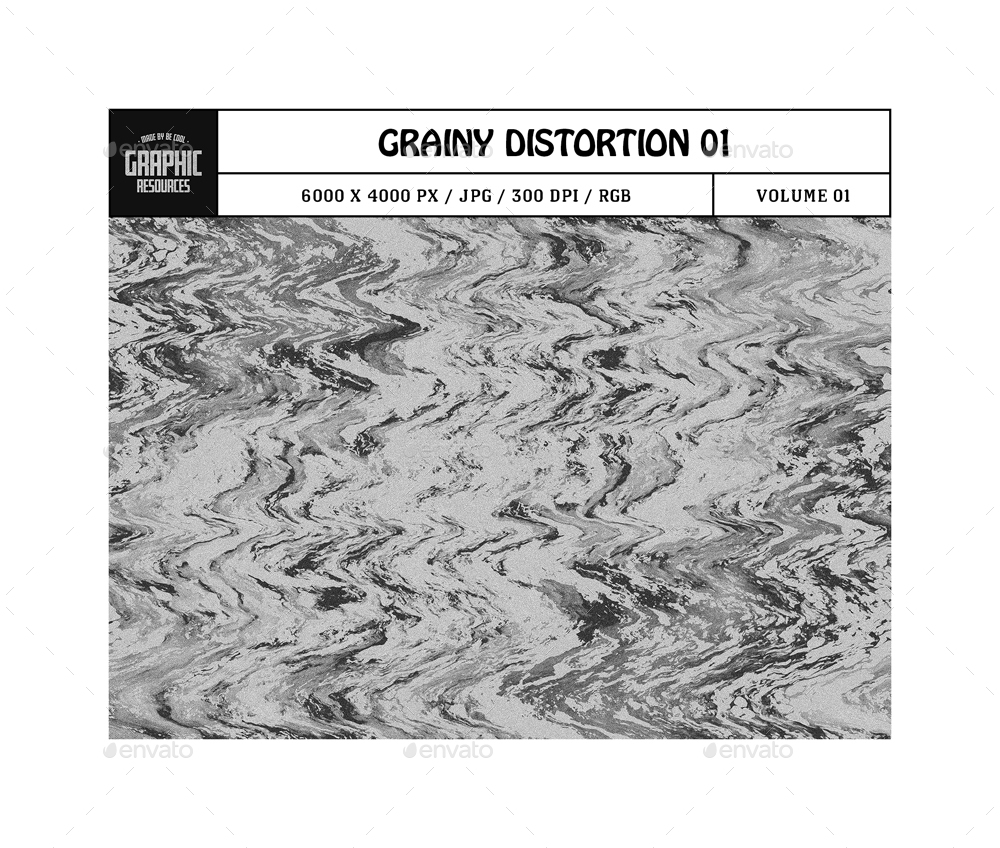Grainy Distortion Textures - Vol. 01, Textures | GraphicRiver
