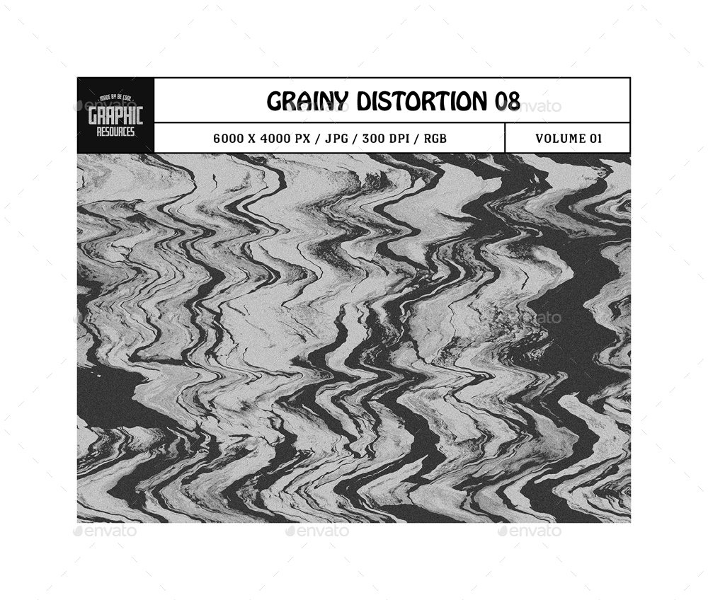 Grainy Distortion Textures - Vol. 01, Textures | GraphicRiver