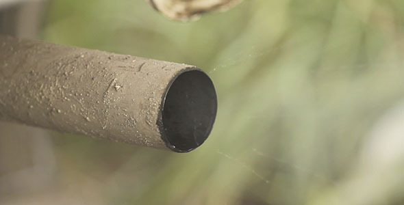 Working Old Car Exhaust, Stock Footage | VideoHive