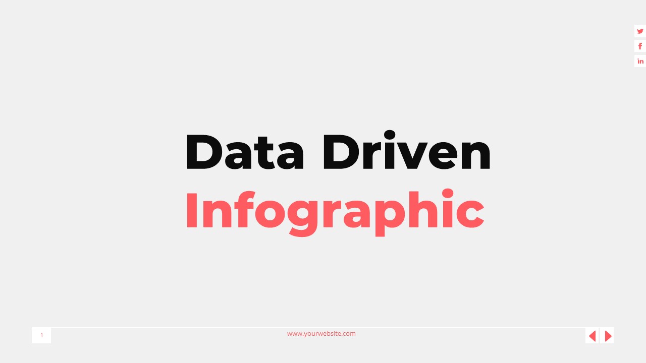 Data Driven Chart and Infographic PowerPoint Template, Presentation ...