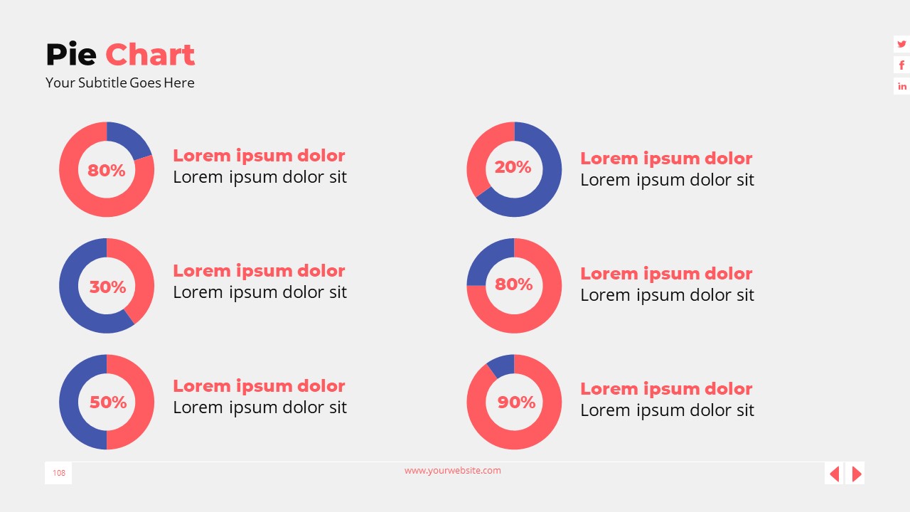 Data Driven Chart and Infographic PowerPoint Template, Presentation ...
