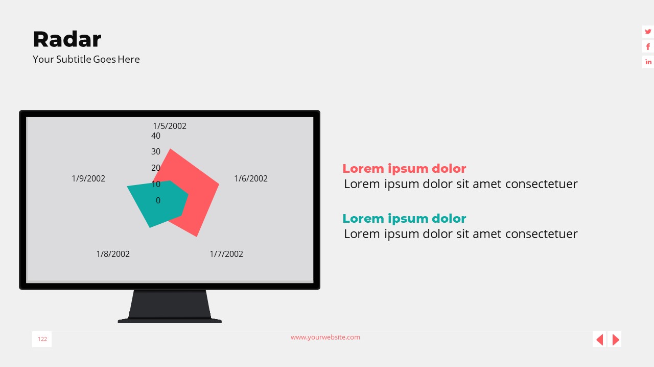 Data Driven Chart and Infographic PowerPoint Template, Presentation ...