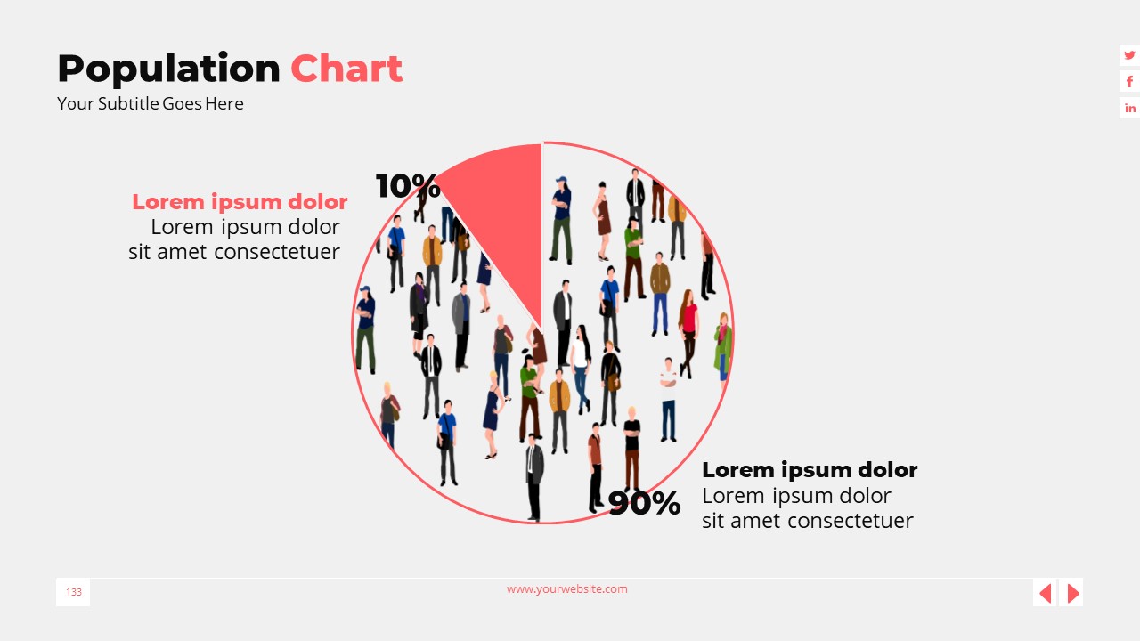 Data Driven Chart and Infographic PowerPoint Template, Presentation ...