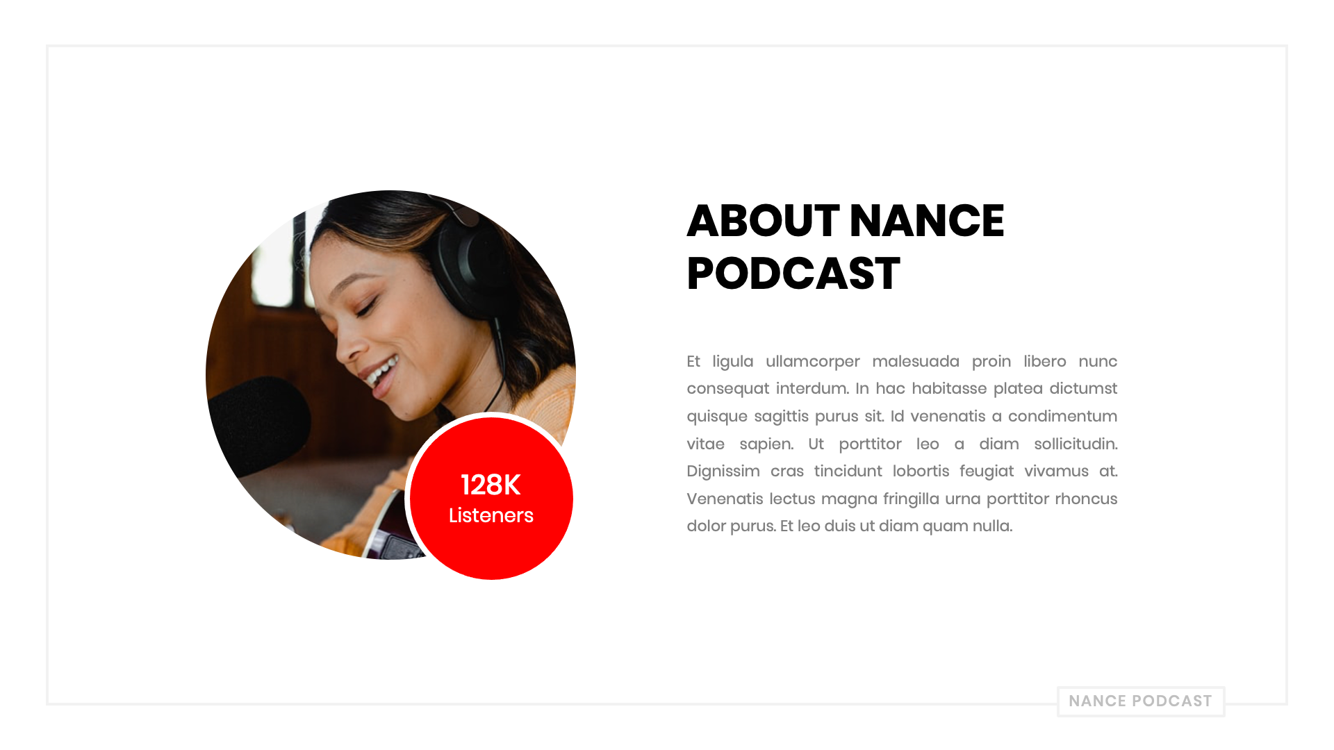 Nance - Podcast Google Slides Template, Presentation Templates ...