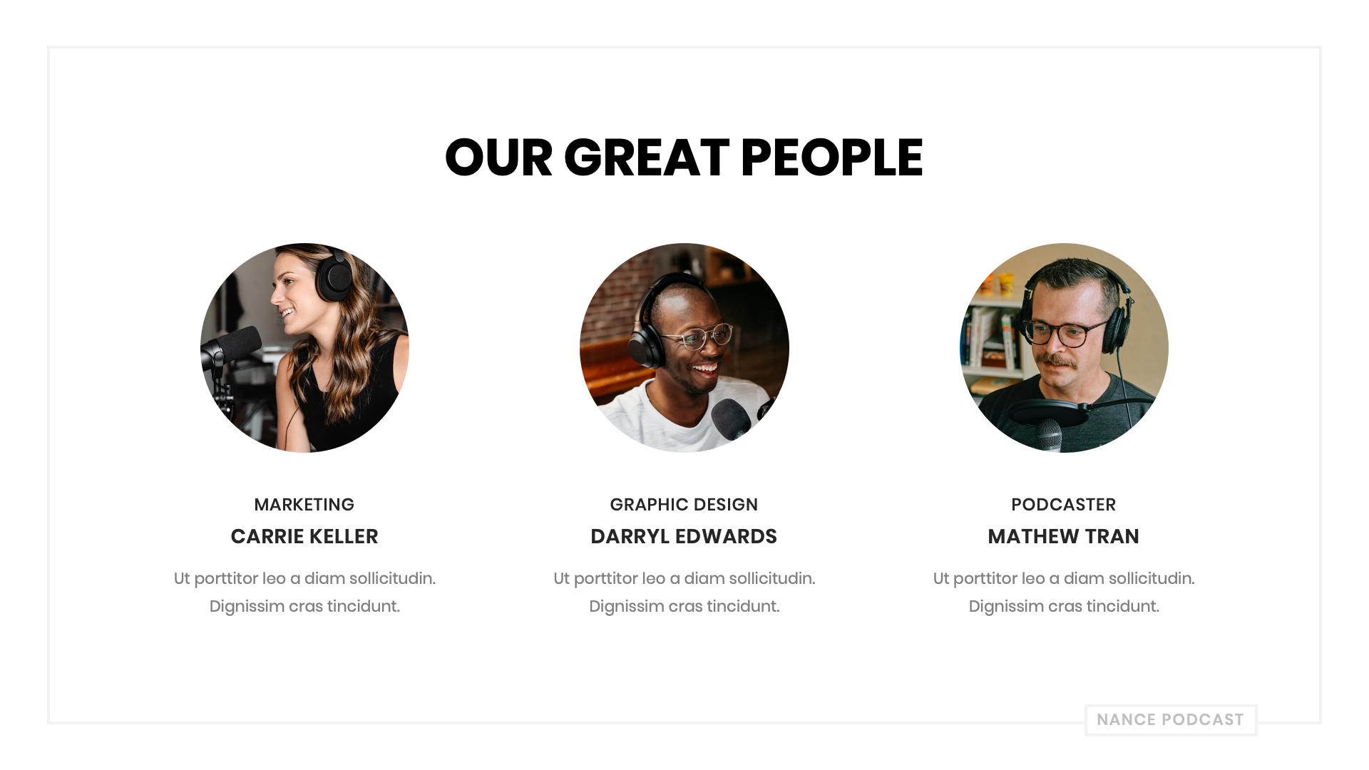 Nance - Podcast Google Slides Template, Presentation Templates ...