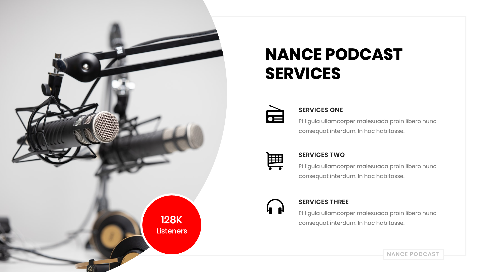 Nance - Podcast Google Slides Template, Presentation Templates ...