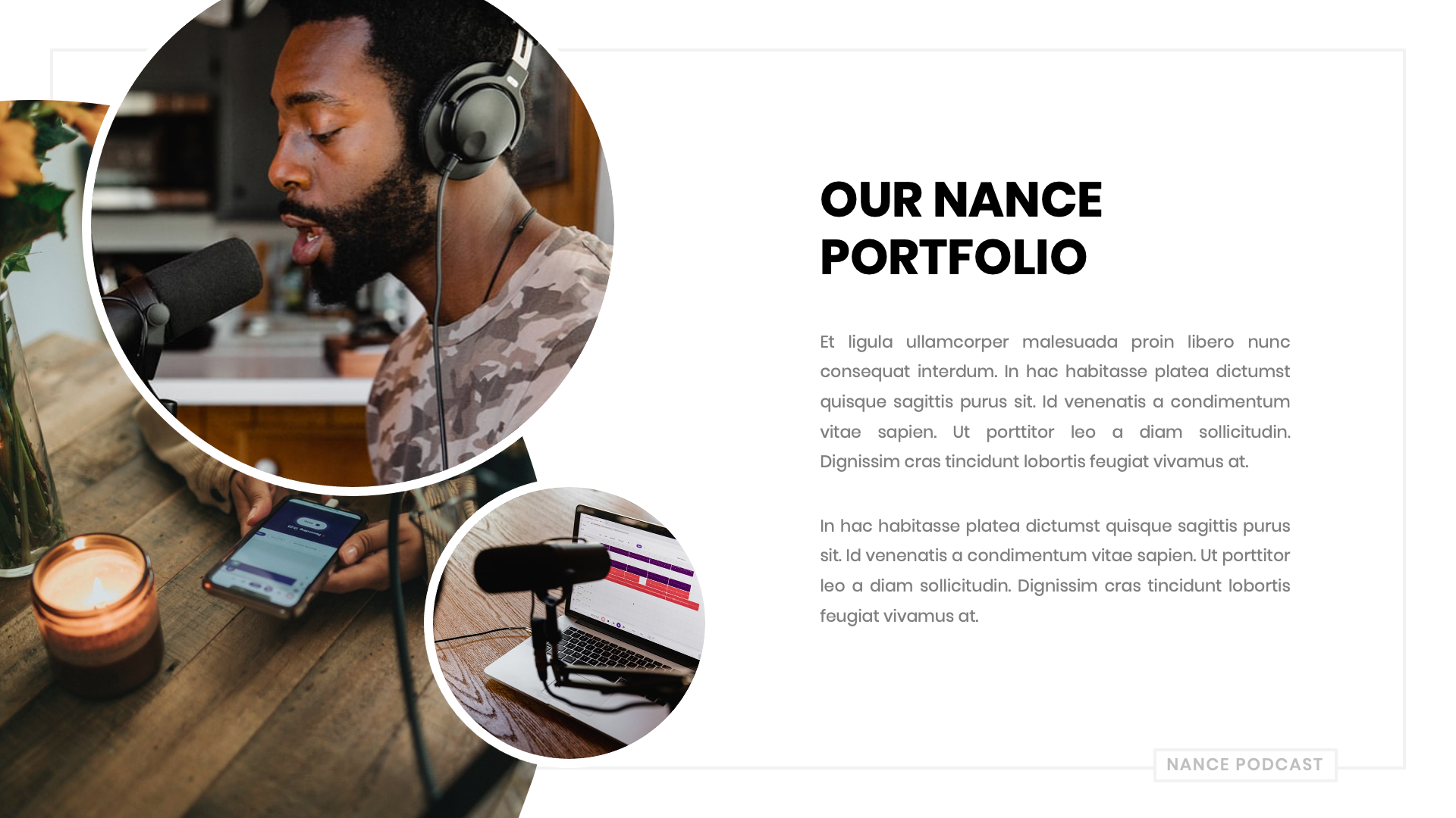 Nance - Podcast Google Slides Template, Presentation Templates ...