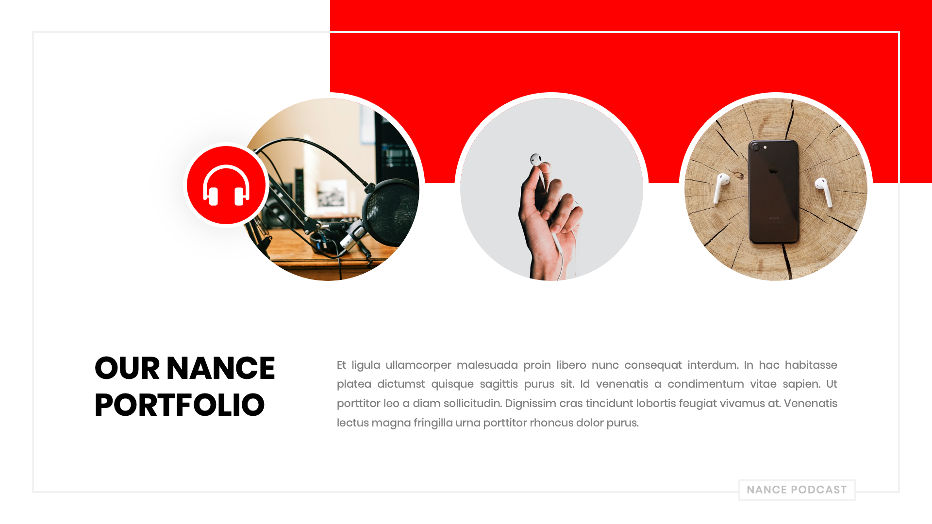 Nance - Podcast Google Slides Template, Presentation Templates ...